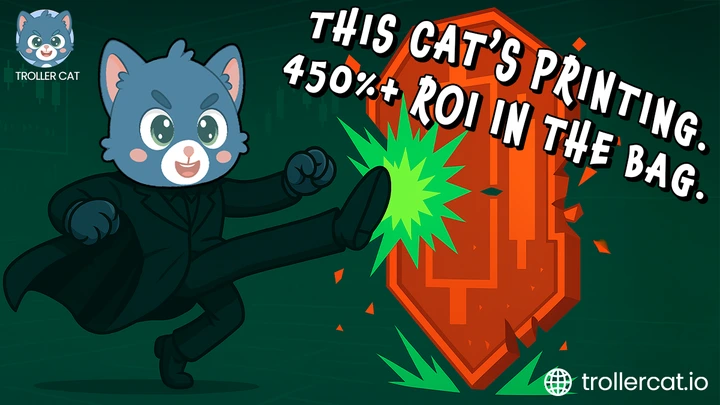 Warum Troller Cat mit einem Potenzial von 449% die beste Meme-Coin ist ...