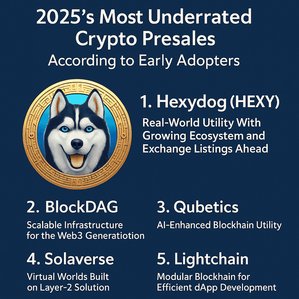 2025’s Most Underrated Crypto Presales According to Early Adopters