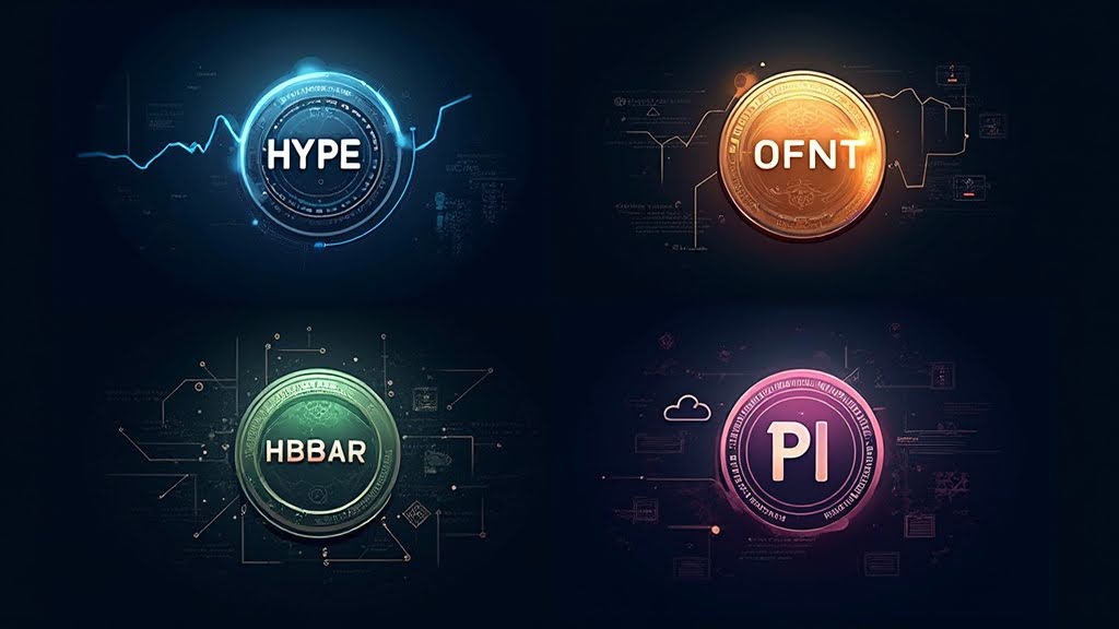 Top 4 Crypto Projects Redefining the Future: HyperLiquid, OFNT, Hedera, Pi Network