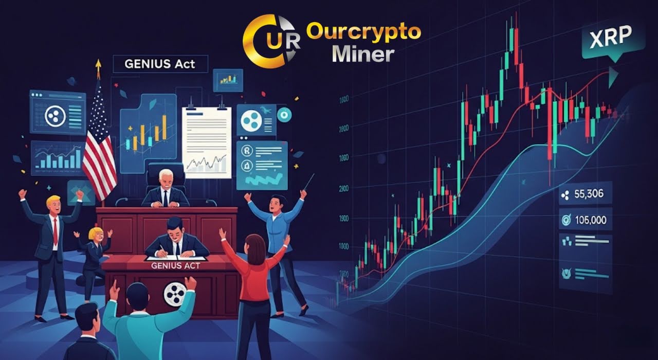 The GENIUS Act was passed, and OurCryptoMiner launched a new XRP mining contract to enjoy ...