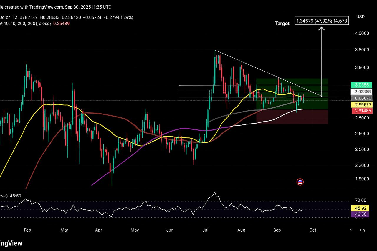 XRP Whale Accumulation Eye $4.20, BlockchainFX Presale Doubles at Launch — Which Is the Top ...