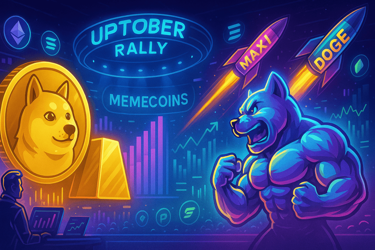 Maxi Doge Raises $2.6M and Leads Meme Coin Rally as the Next 1000x Crypto
