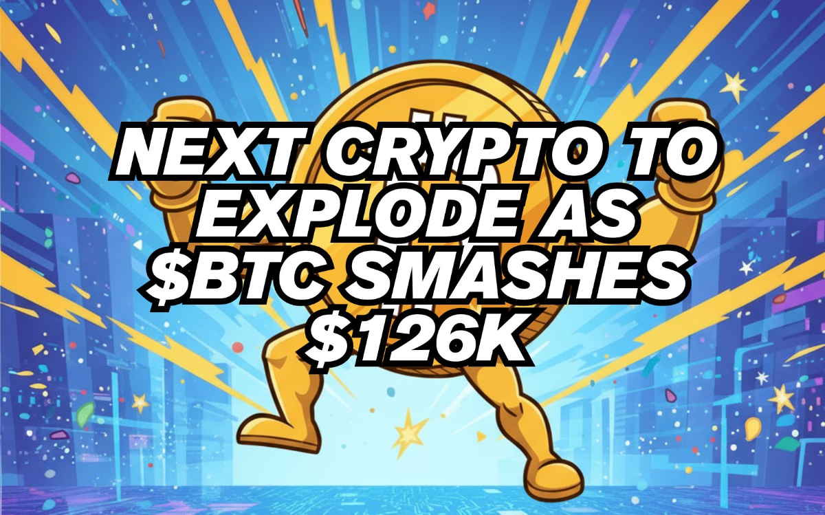 Next Crypto to Explode as Bitcoin Smashes New $126,000 All-Time High