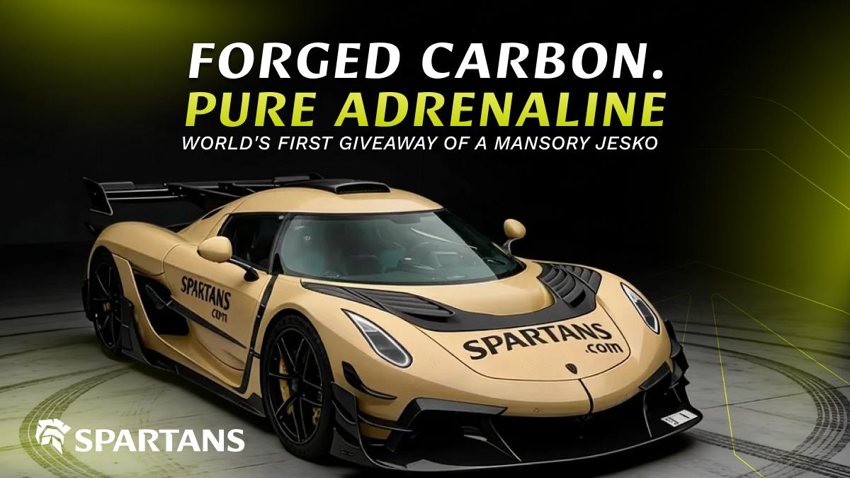 Win the Unique Mansory Jesko: Spartans.com Crypto Casino Leads a Luxury ...